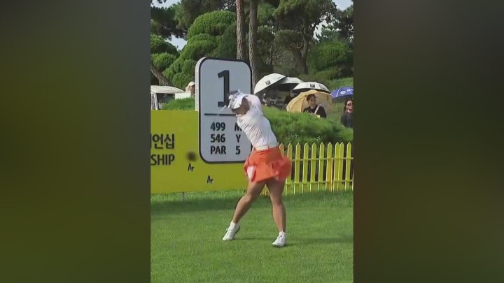 3R 1번홀 최가빈 티샷 [KB금융 스타챔피언십] - 네이버 TV