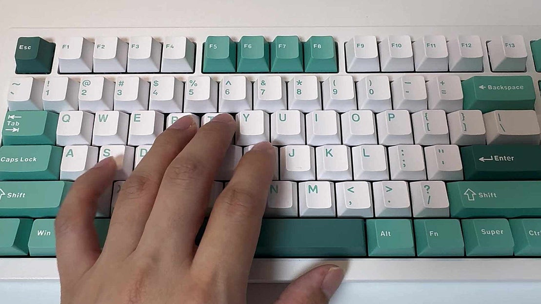 콕스 CK88 기계식 키보드 딥씨축 - 네이버 TV