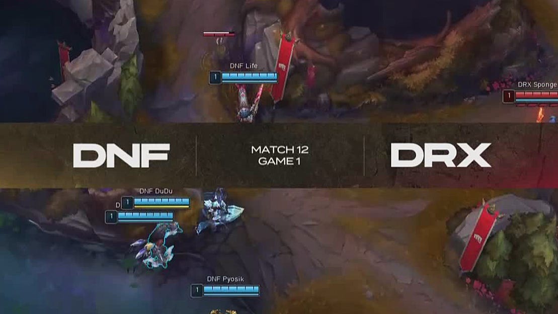 DNF-DRX 1세트 하이라이트ㅣ01.22ㅣ2025 LCK CUP - 네이버 TV