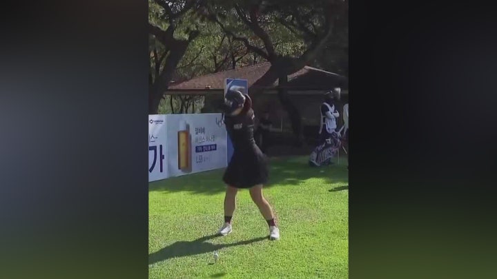 2R 6번홀 임진영 티샷 [덕신EPC · 서울경제 레이디스 클래식] - 네이버 TV