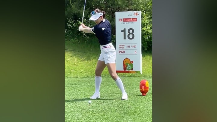 [2024 KLPGA] 박결_슬로우모션_드라이스윙_페럼CC - 네이버 TV