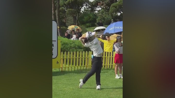 3R 1번홀 김수지 티샷 [KB금융 스타챔피언십] - 네이버 TV