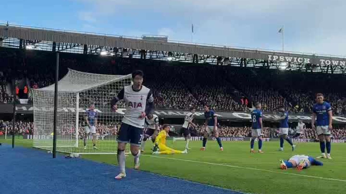 (PL 26R) 손흥민의 환상 땅볼 크로스 어시스트, 직캠으로! 💫🎬 - 네이버 TV