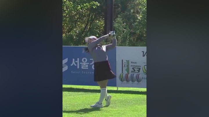 3R 7번홀 이다연 티샷 [덕신EPC · 서울경제 레이디스 클래식] - 네이버 TV