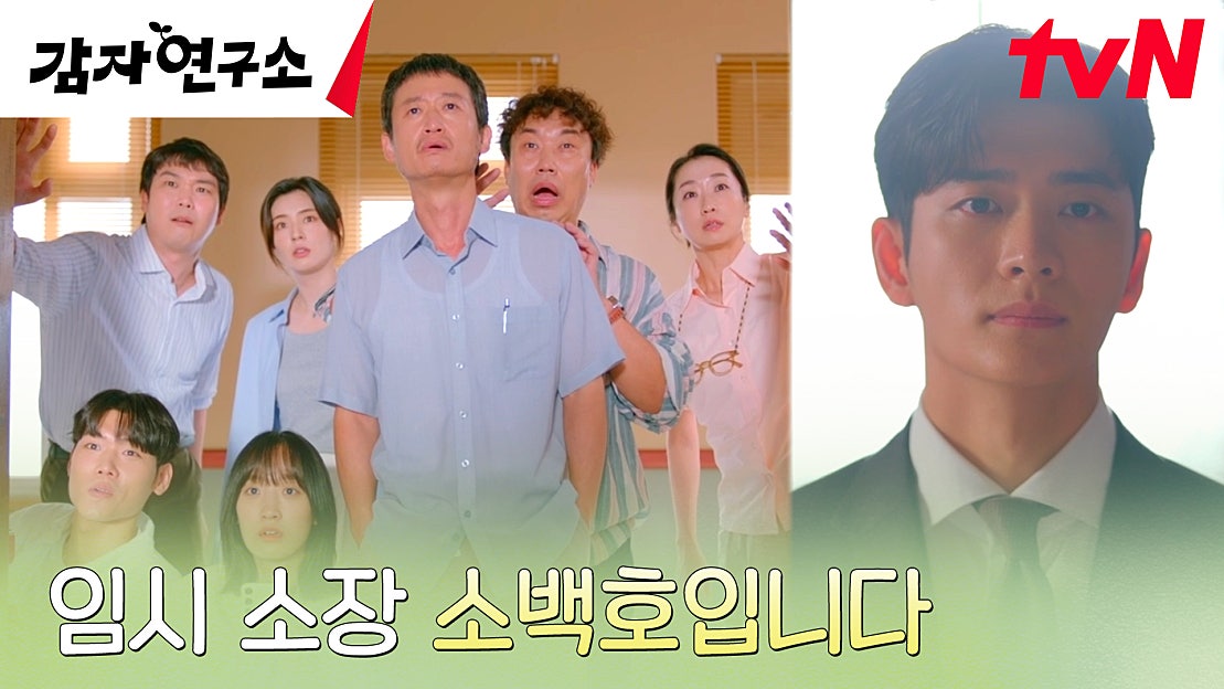 감자연구소의 새로운 소장 강태오, 인정할 수밖에 없는 잘.생.김 | tvN 250302 방송 - 네이버 TV