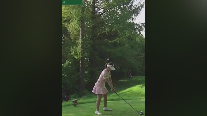 2R 17번홀 송가은 티샷 [한화 클래식 2024] - 네이버 TV