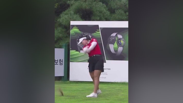 3R 13번홀 임희정 티샷 [한화 클래식 2024] - 네이버 TV