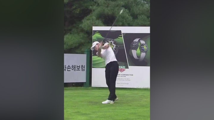 3R 13번홀 이가영 티샷 [한화 클래식 2024] - 네이버 TV