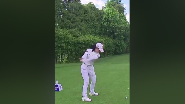 3R 16번홀 황유민 티샷 [Sh수협은행 MBN 여자오픈] - 네이버 TV