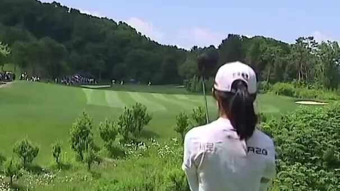 3R 2번홀 황유민 티샷 [Sh수협은행 MBN 여자오픈] - 네이버 TV