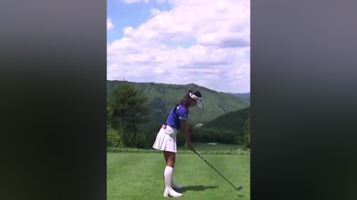 3R 9번홀 이동은 티샷 [Sh수협은행 MBN 여자오픈] - 네이버 TV