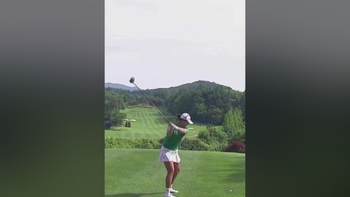 2R 13번홀 박현경 티샷 [BC카드 · 한경 레이디스컵 2024] - 네이버 TV