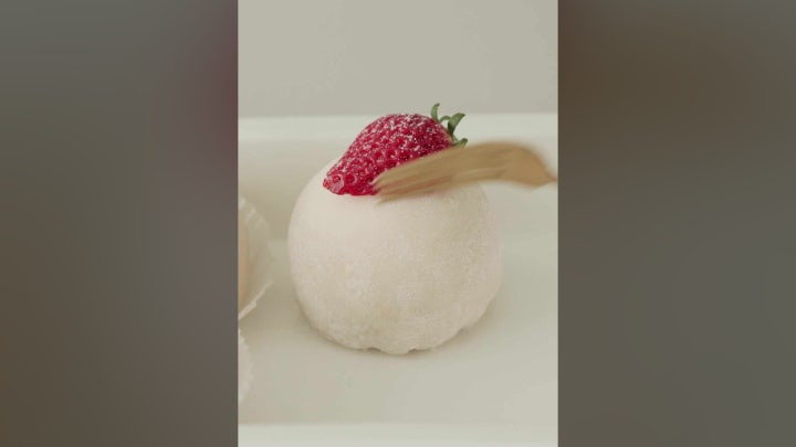 쫀득한 찹쌀떡 속 딸기 요거트 아이스크림 네이버 Tv