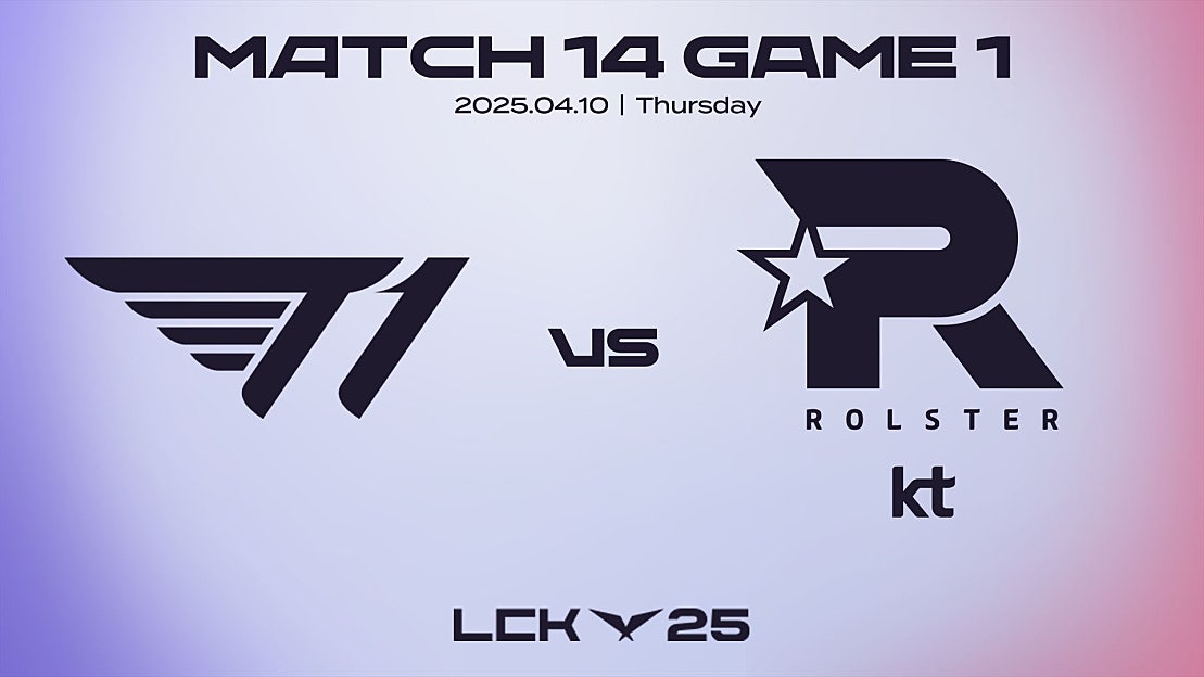 T1-KT 1세트ㅣ04.10ㅣ2025 LCK - 네이버 TV