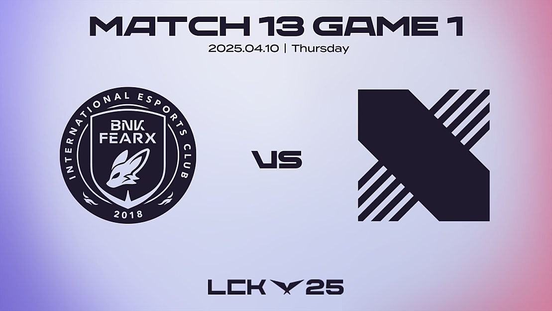 BFX-DRX 1세트ㅣ04.10ㅣ2025 LCK - 네이버 TV