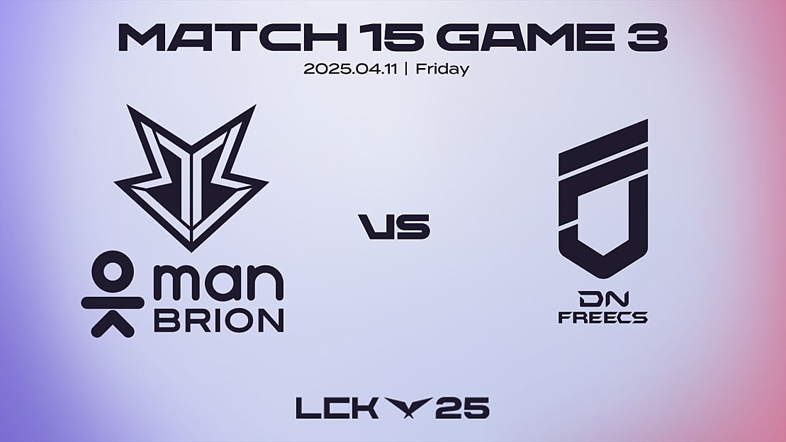 BRO-DNF 3세트ㅣ04.11ㅣ2025 LCK - 네이버 TV