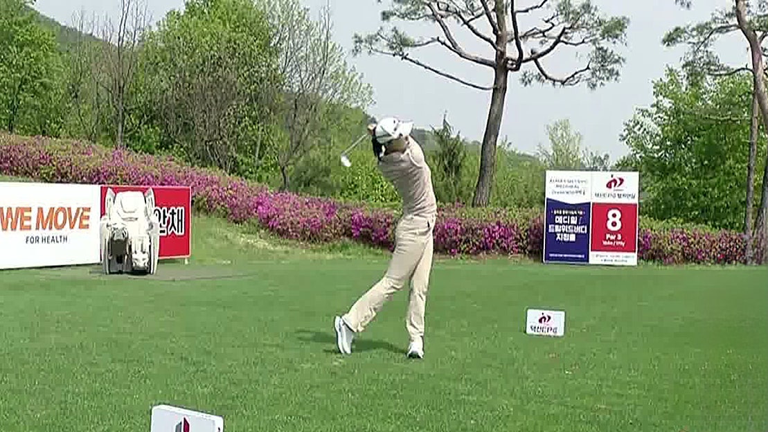 홀인원이 될 뻔했던 문정민의 좋은 샷 [덕신EPC 챔피언십 1R] - 네이버 TV