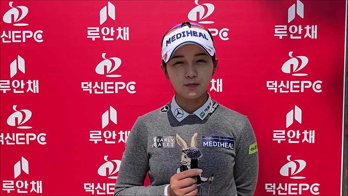 강풍 뚫고 3언더파 선전...박현경 인터뷰 [KLPGA투어 덕신EPC 챔피언십 2R] - 네이버 TV
