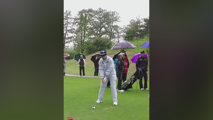 [AI클립] 1R 파3 5번홀 박현경 티샷 (크리스에프앤씨 제47회 KLPGA 챔피언십) - 네이버 TV