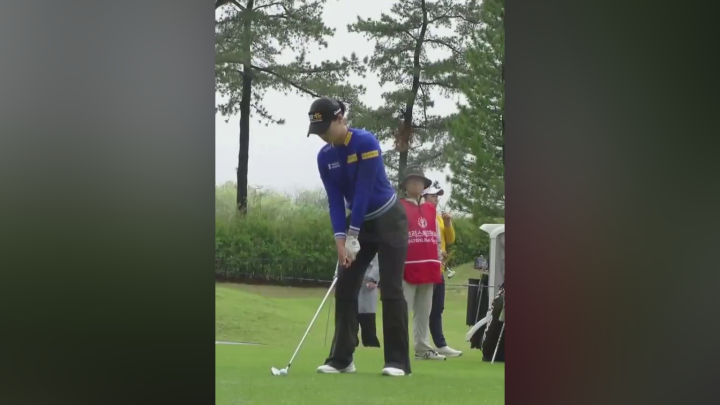 [AI클립] 1R 파3 5번홀 방신실 티샷 (크리스에프앤씨 제47회 KLPGA 챔피언십) - 네이버 TV