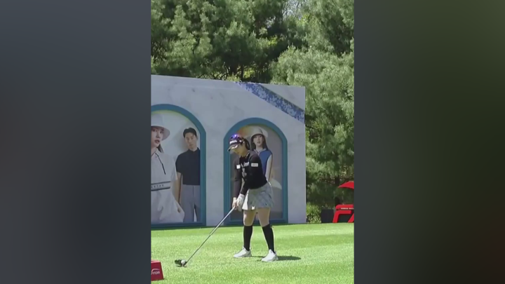 [AI클립] 4R 파4 6번홀 박현경 티샷 (크리스에프앤씨 제47회 KLPGA 챔피언십) - 네이버 TV