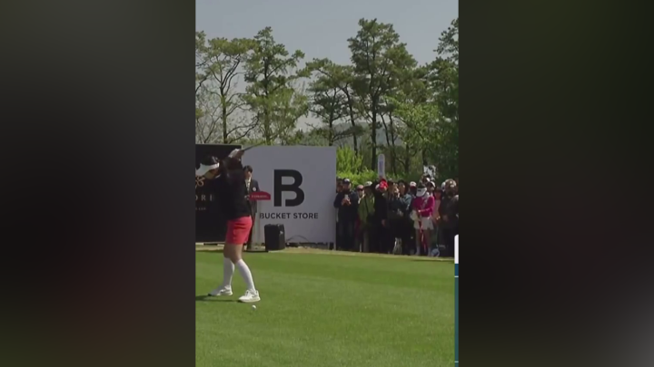 [AI클립] 4R 파5 1번홀 손예빈 티샷 (크리스에프앤씨 제47회 KLPGA 챔피언십) - 네이버 TV