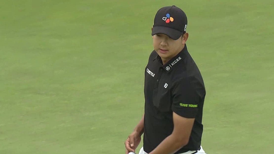 '단숨에 도약 성공!' 이글에 성공한 최승빈 [KPGA 클래식 1R] - 네이버 TV