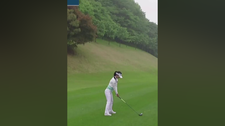 [AI클립] 2R 파5 17번홀 이예원 티샷 (2025 NH투자증권 레이디스 챔피언십) - 네이버 TV