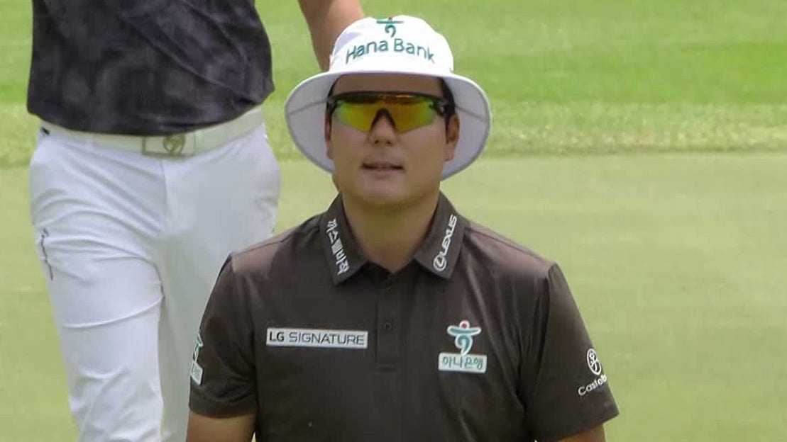 먼 거리 버디 퍼팅 성공하는 함정우 [KPGA 클래식 FR] - 네이버 TV