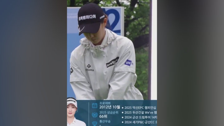 [AI클립] 2R 파4 1번홀 윤선정 티샷 (2025 NH투자증권 레이디스 챔피언십) - 네이버 TV