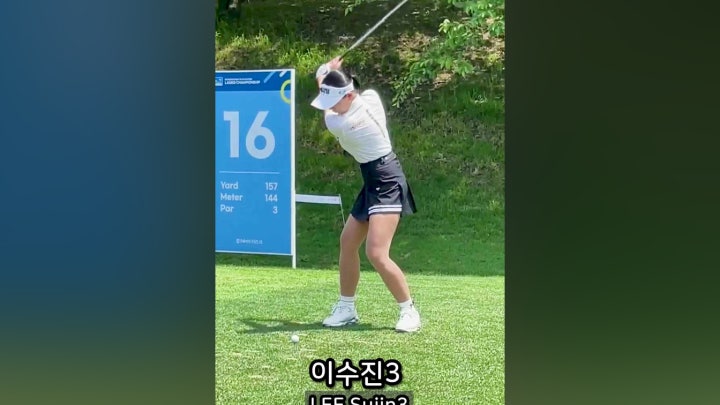 [KLPGA] 이수진_슬로우모션_드라이버스윙 - 네이버 TV
