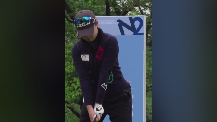 [AI클립] 2R 파4 1번홀 구래현 티샷 (2025 NH투자증권 레이디스 챔피언십) - 네이버 TV