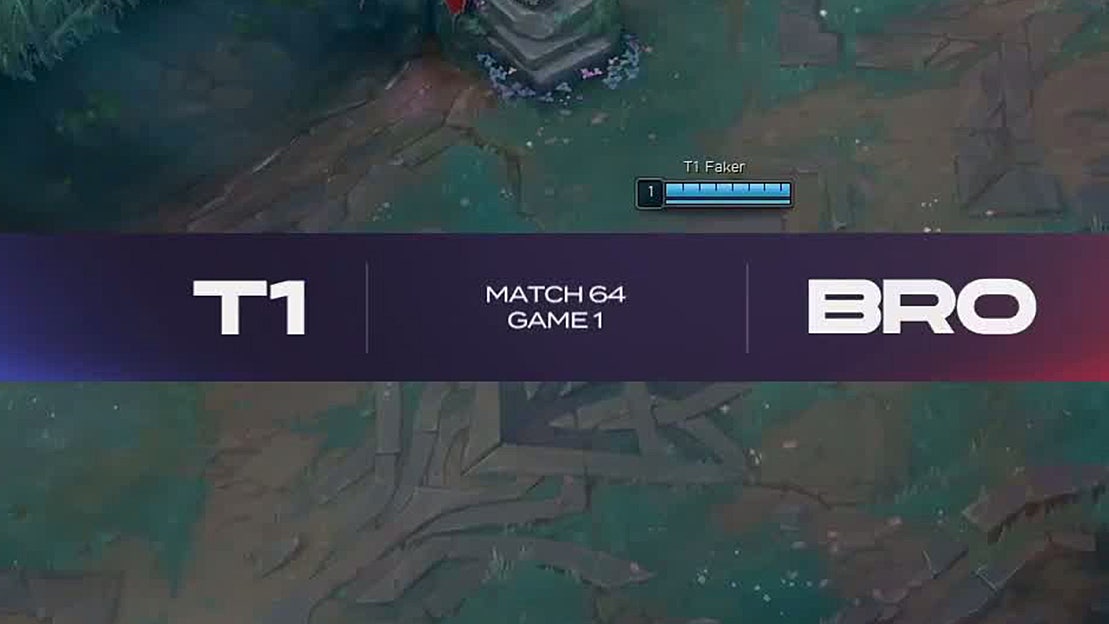 T1-BRO 1세트 하이라이트ㅣ05.15ㅣ2025 LCK - 네이버 TV