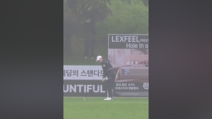 [AI클립] 2R 파3 3번홀 이가영 티샷 (2025 NH투자증권 레이디스 챔피언십) - 네이버 TV