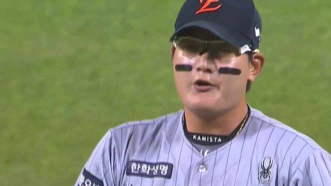 김서현 KKKK, 158km 완벽 마무리 - 네이버 TV