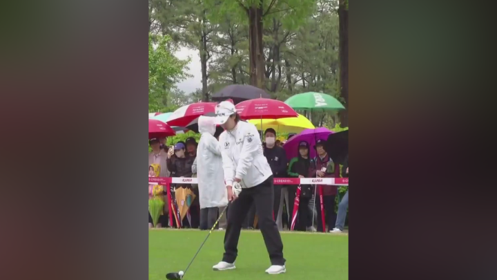 [AI클립] 3R 파5 1번홀 박지영 티샷 (크리스에프앤씨 제47회 KLPGA 챔피언십) - 네이버 TV