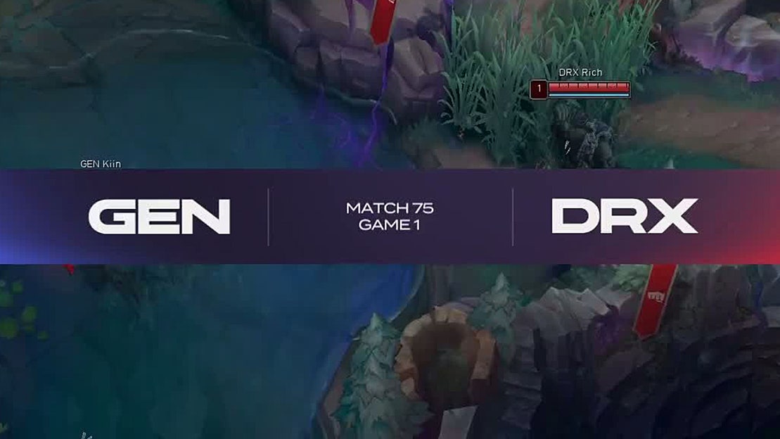 GEN-DRX 1세트 하이라이트ㅣ05.23ㅣ2025 LCK - 네이버 TV