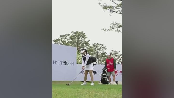 [AI클립] 2R 파4 9번홀 홍진영2 티샷 (크리스에프앤씨 제47회 KLPGA 챔피언십) - 네이버 TV