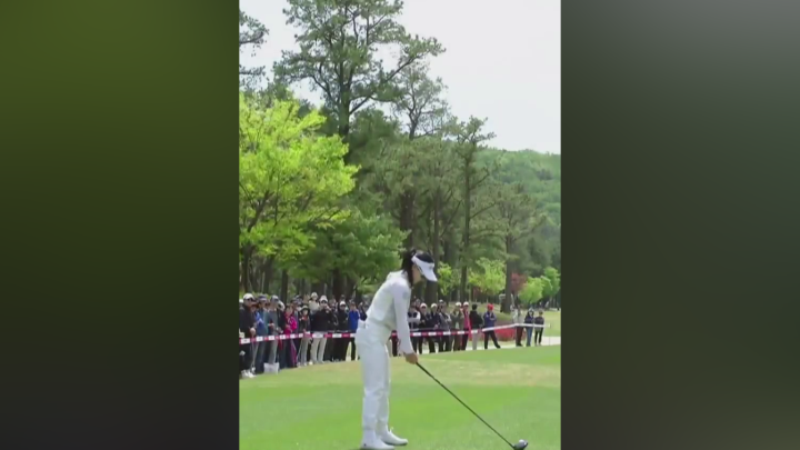 [AI클립] 2R 파5 1번홀 고지우 티샷 (크리스에프앤씨 제47회 KLPGA 챔피언십) - 네이버 TV