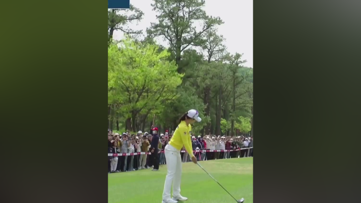 [AI클립] 2R 파5 1번홀 박현경 티샷 (크리스에프앤씨 제47회 KLPGA 챔피언십) - 네이버 TV