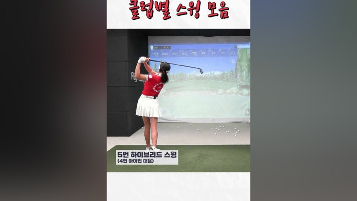 KLPGA 신미진 프로 클럽별 스윙 모음 - 네이버 TV