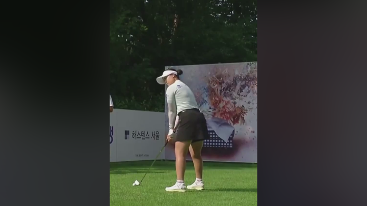 [AI클립] 1R 파3 12번홀 임희정 티샷 (Sh수협은행 MBN 여자오픈) - 네이버 TV