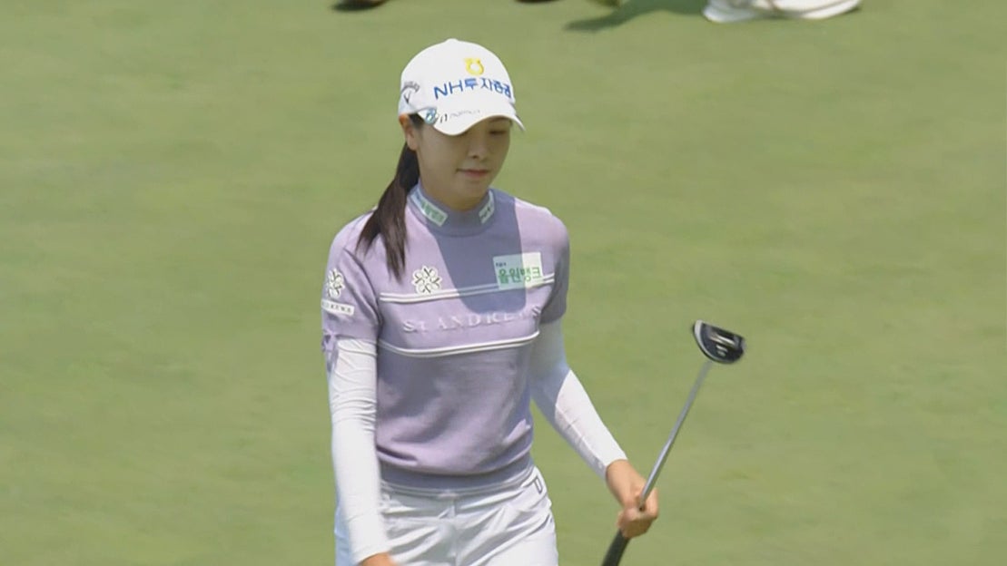'엄청난 페이스!' 공동 선두로 올라서는 이가영 [Sh수협은행 MBN 여자오픈 1R] - 네이버 TV