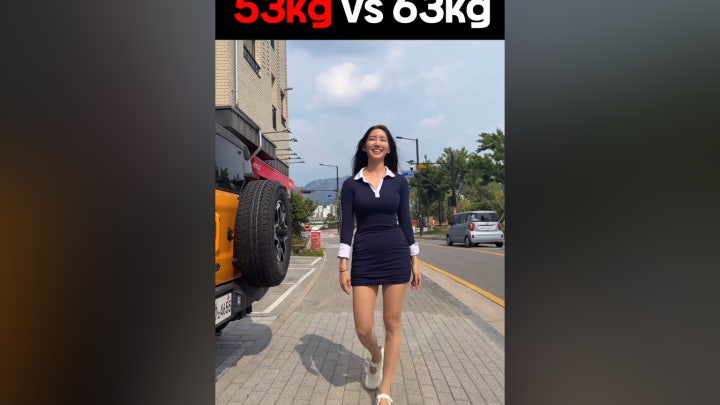 53 vs 64(10kg 차이) - 네이버 TV