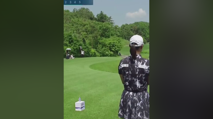 [AI클립] 3R 파5 13번홀 정윤지 티샷 (Sh수협은행 MBN 여자오픈) - 네이버 TV