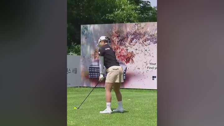 [AI클립] 3R 파3 12번홀 이채은2 티샷 (Sh수협은행 MBN 여자오픈) - 네이버 TV