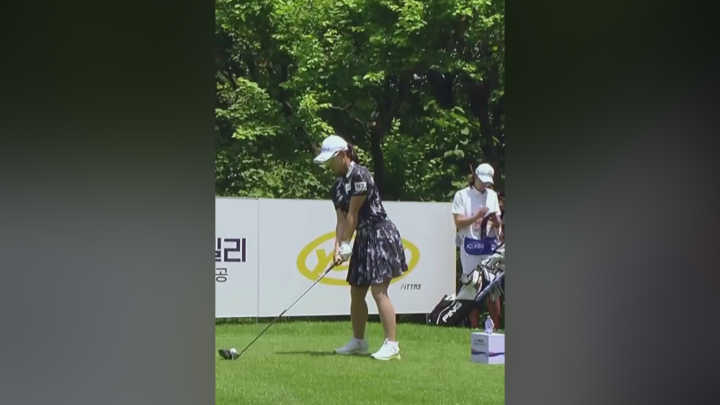 [AI클립] 3R 파4 6번홀 정윤지 티샷 (Sh수협은행 MBN 여자오픈) - 네이버 TV