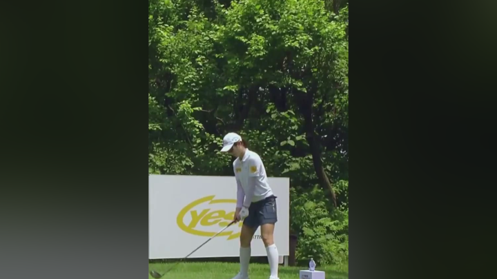 [AI클립] 3R 파4 6번홀 안송이 티샷 (Sh수협은행 MBN 여자오픈) - 네이버 TV