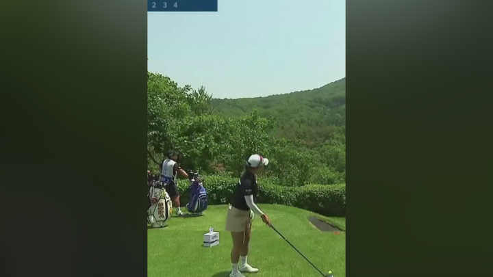 [AI클립] 3R 파4 8번홀 이채은2 티샷 (Sh수협은행 MBN 여자오픈) - 네이버 TV