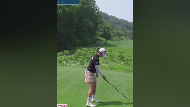 [AI클립] 3R 파4 2번홀 이채은2 티샷 (Sh수협은행 MBN 여자오픈) - 네이버 TV